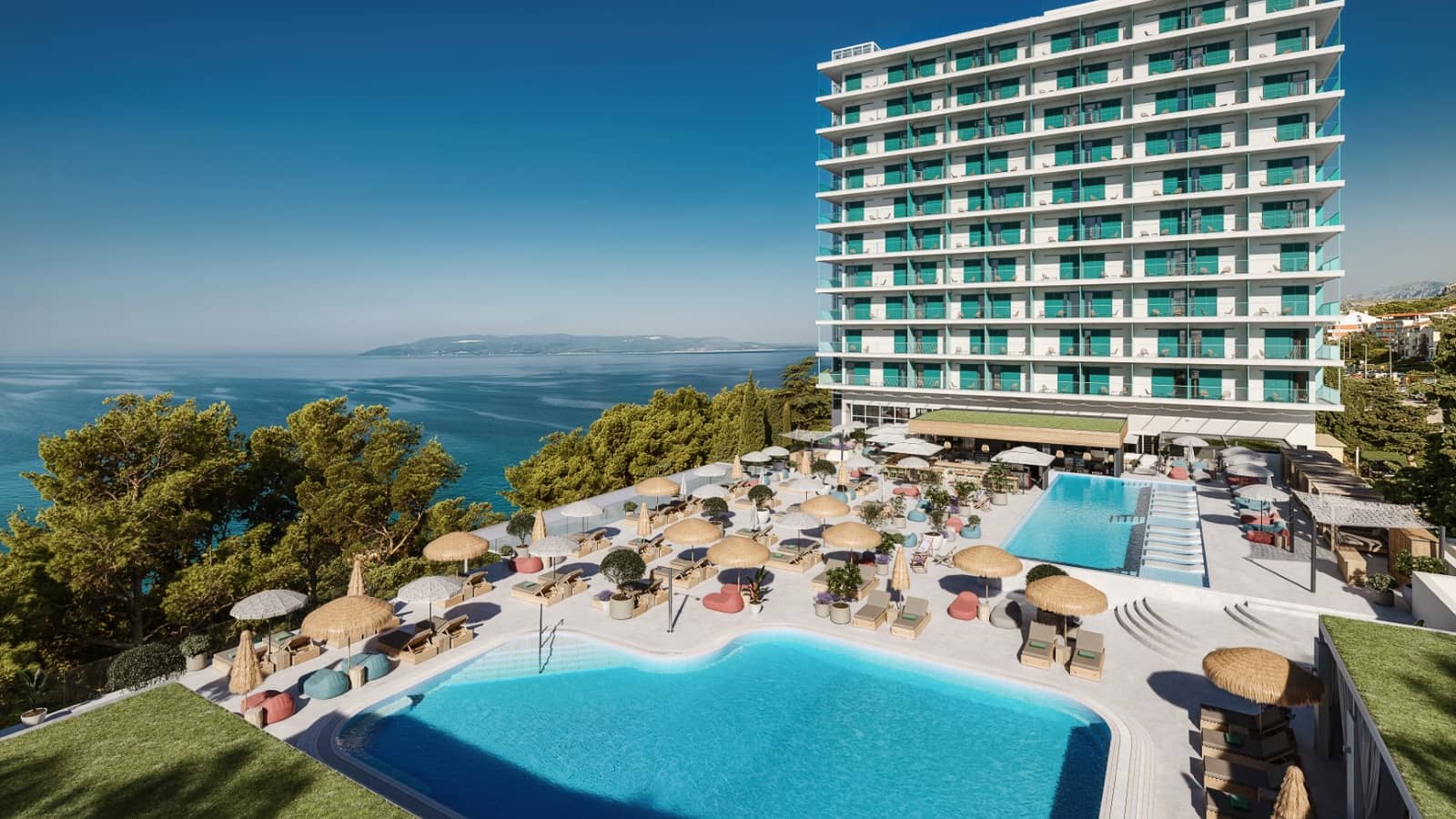 Hotel Dalmacija, Makarska | Moderan Odmor uz Plažu i [PLACES] Koncept ...