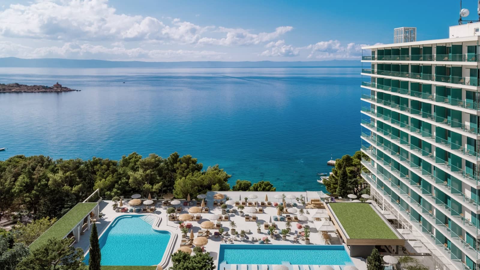 Hotel Dalmacija, Makarska | Moderan Odmor uz Plažu i [PLACES] Koncept ...